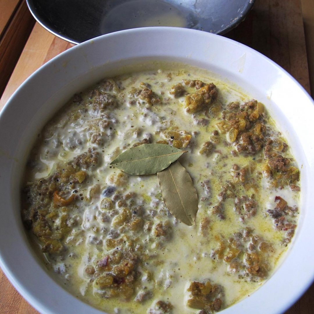 Bobotie: A South African Meat Pie Using Chutney