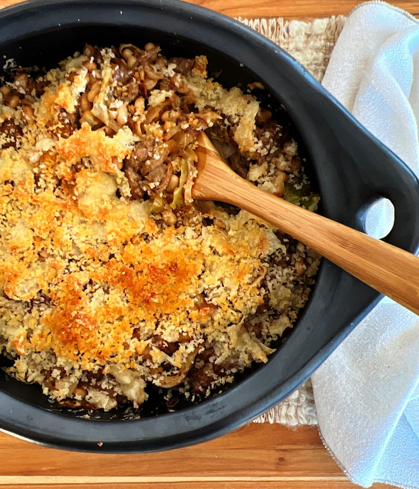 Tuscan Stew with sausage, beans & cabbage - Farm to Jar
