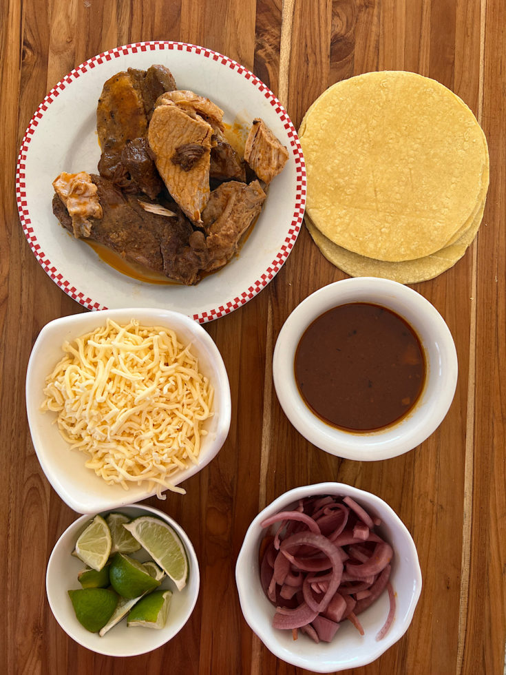 Birria tacos with birria consomme dipping sauce - Farm to Jar Food