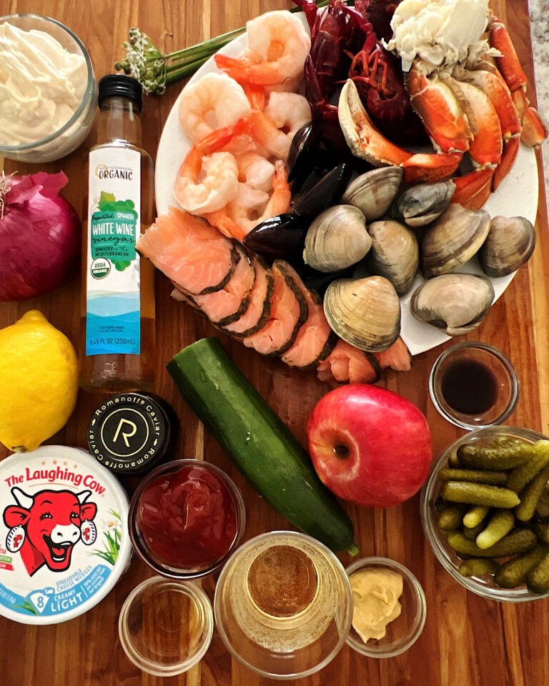 3 Holiday Seafood Platters - Farm to Jar