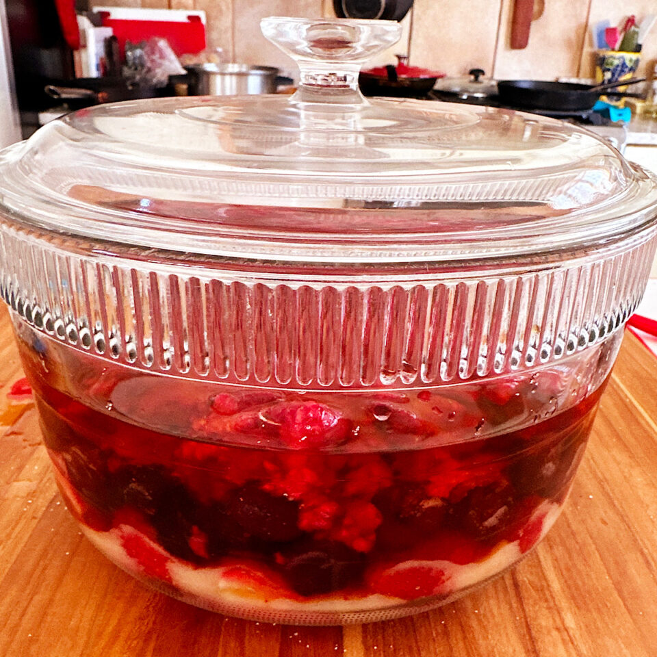 German Fruit Preserves in Rum (Rumtopf)- Farm to Jar