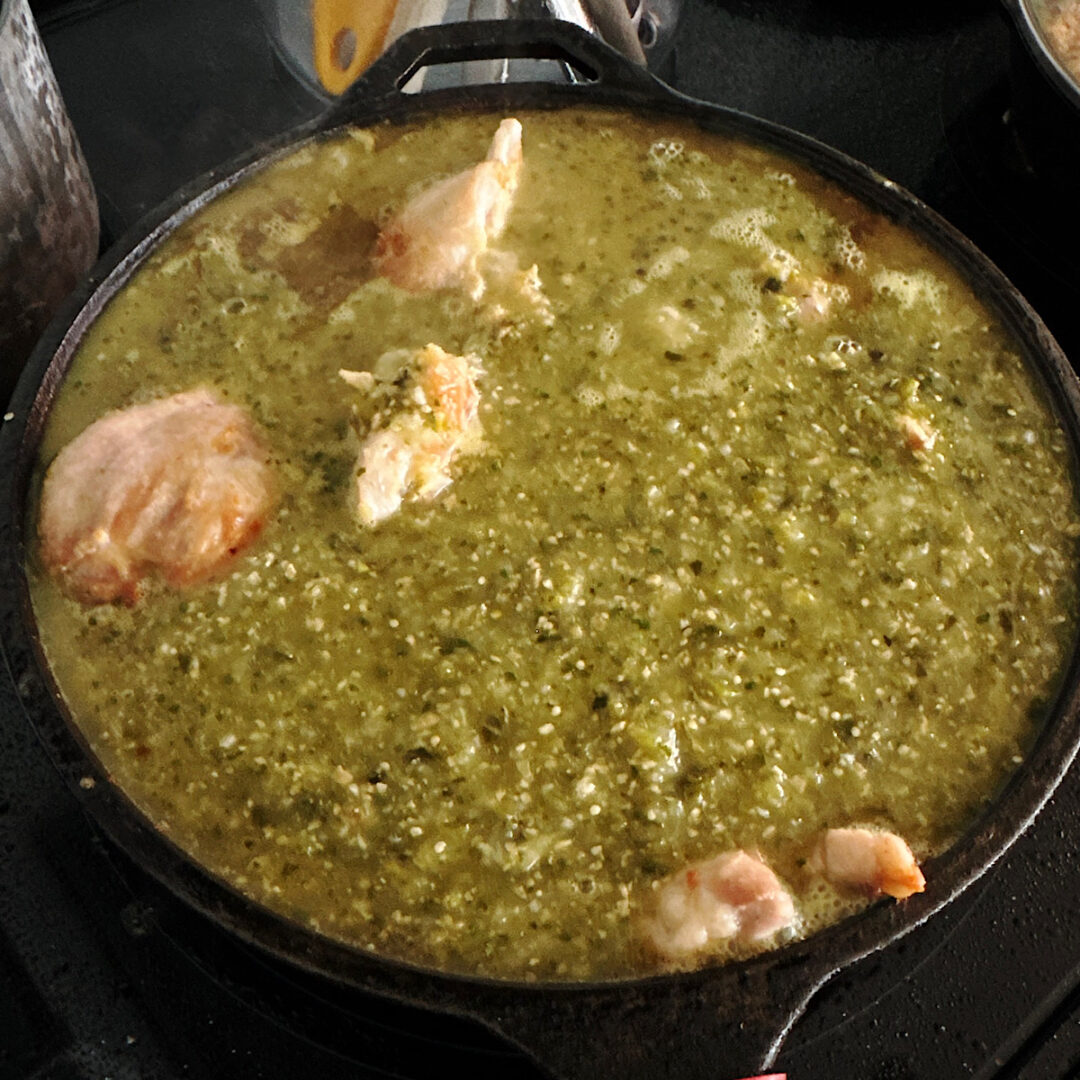 Chicken Pipián Verde: Pumpkin Seed Green Mole - Farm to Jar