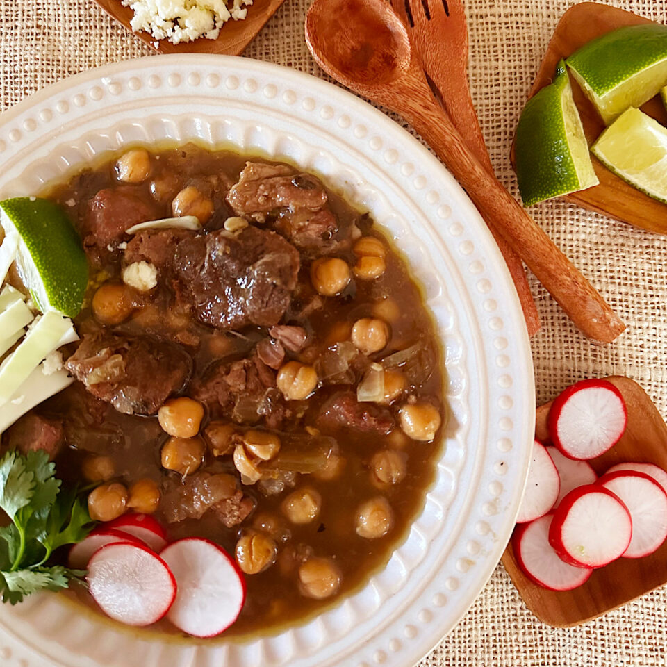Slow Cooker Pozole with Navy Beans (Slow Carb, Easy Method) - Farm to Jar