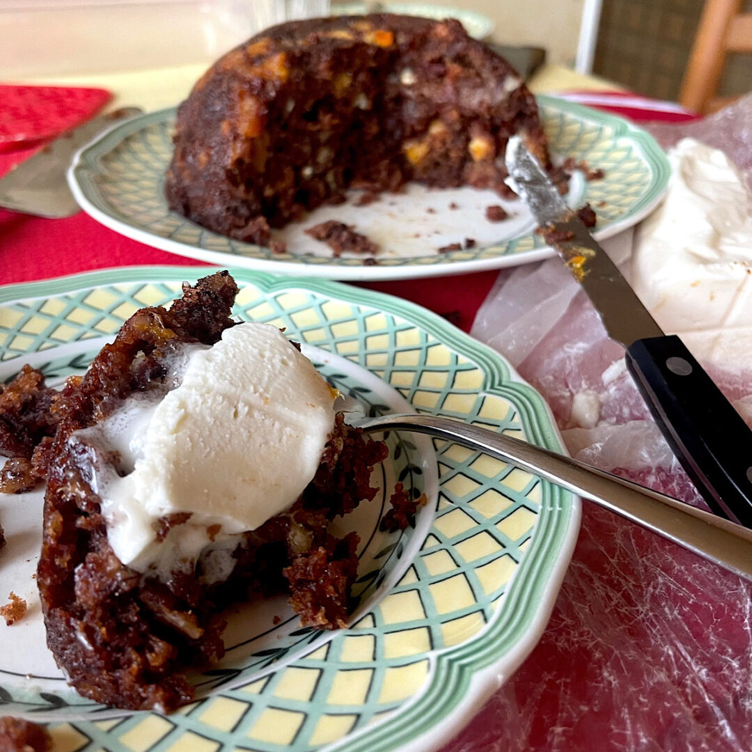 Persimmon Steamed Pudding (step-by-step) - Farm to Jar